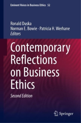 Ronald Duska Contemporary Reflections on Business Ethics (Relié ...