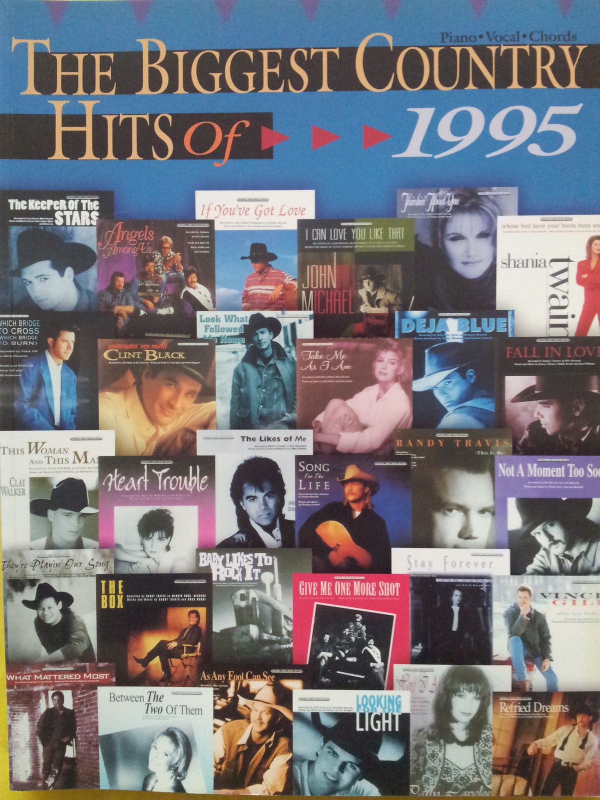 The Biggest Country Hits Of 1995 (Piano/Vocal/Guitar Songbook) OUT OF ...