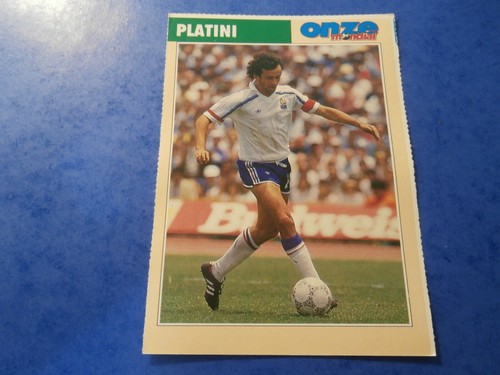 MICHEL PLATINI, RARE 1993 FOOTBALL ROOKIE CARD ONZE MONDIAL (JT29) | eBay