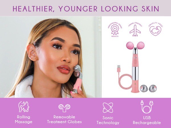 Spa Sciences ISLA Sonic Face & body Contouring Ice & Heat Roller Brand ...