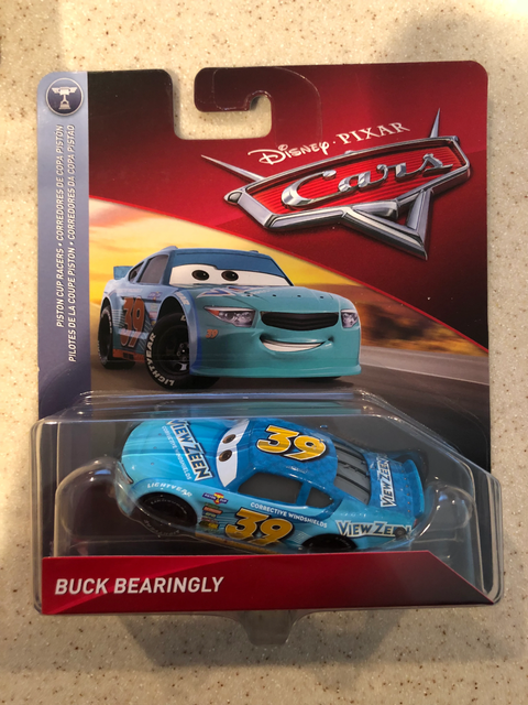 Disney Pixar Cars 3 Buck Bearingly 39 View Zeen Piston Cup Race Car ...