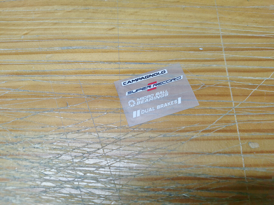 Campagnolo Super record 11 brakes calipers decal stickers sticker ステッ ...