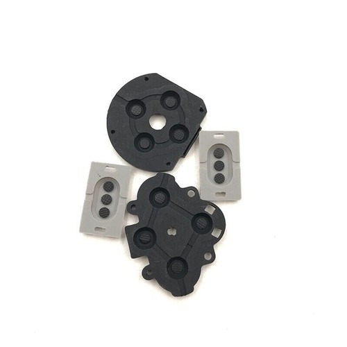 1x set D-Pad ABXY L&R Rubber Silicone Button Conductive Pads For PSP ...