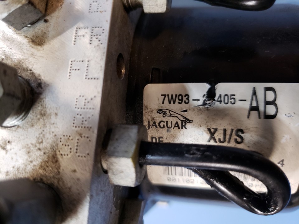 2003 2004 2005 2006 2007 2008 JAGUAR S-TYPE ABS PUMP MODULE 7W93-2C405 ...