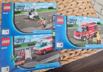 2013 LEGO 60023 City Fire Rescue Truck #3 Instruction Manual Only | eBay