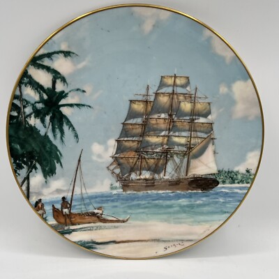 Vintage Royal Doulton Bora Bora John Stobart Display Cabinet Plate | eBay