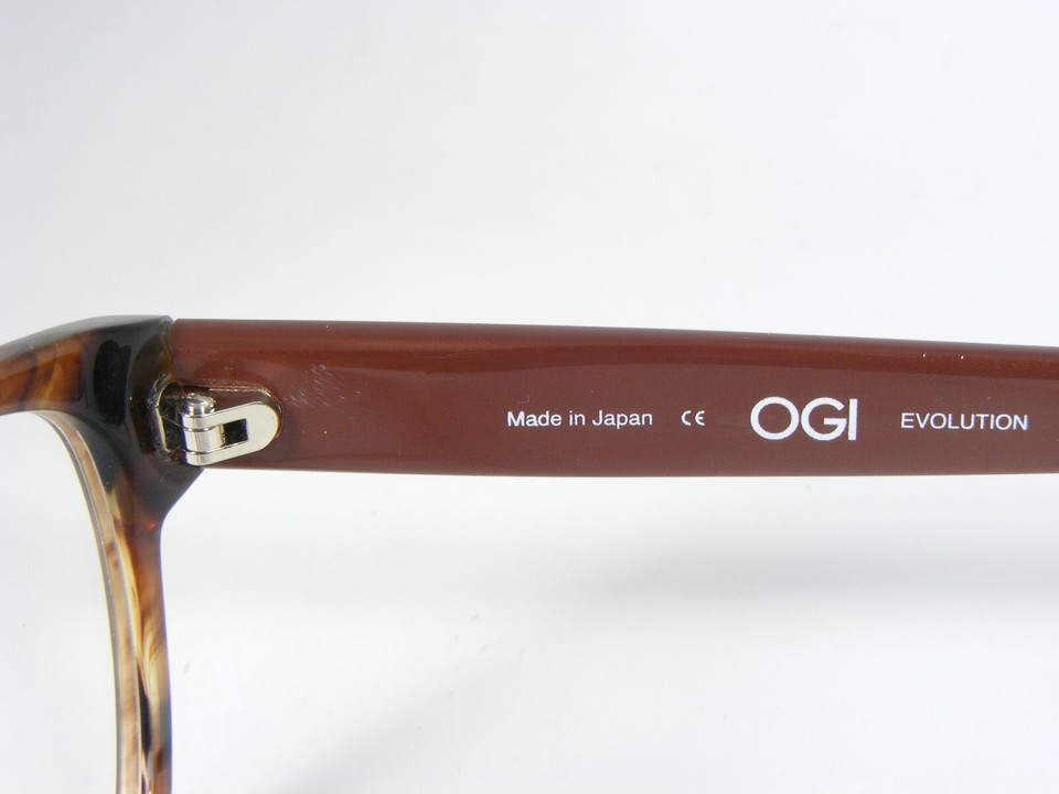 OGI EVOLUTION 6003 1331 AMBER DEMI /BROWN EYEGLASSES GLASSES FRAME 54 ...