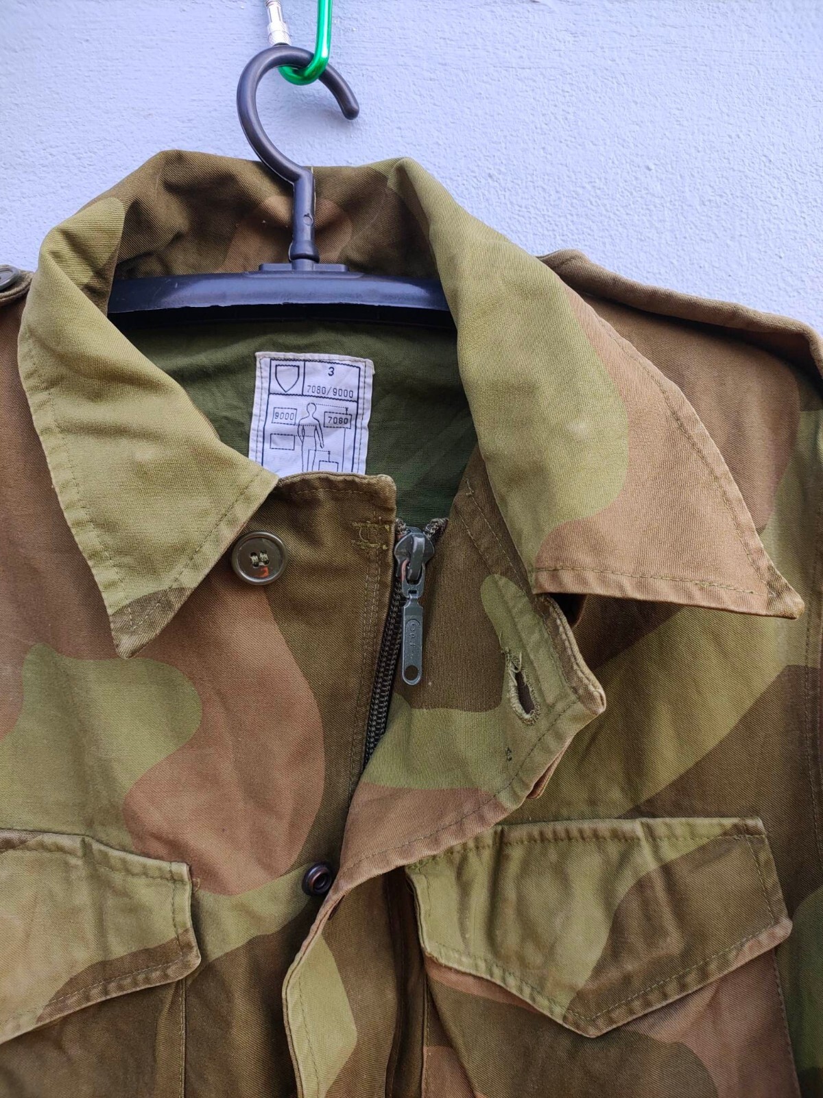 Norway Norwegian Army M75 Camo Field Jacket BDU | eBay