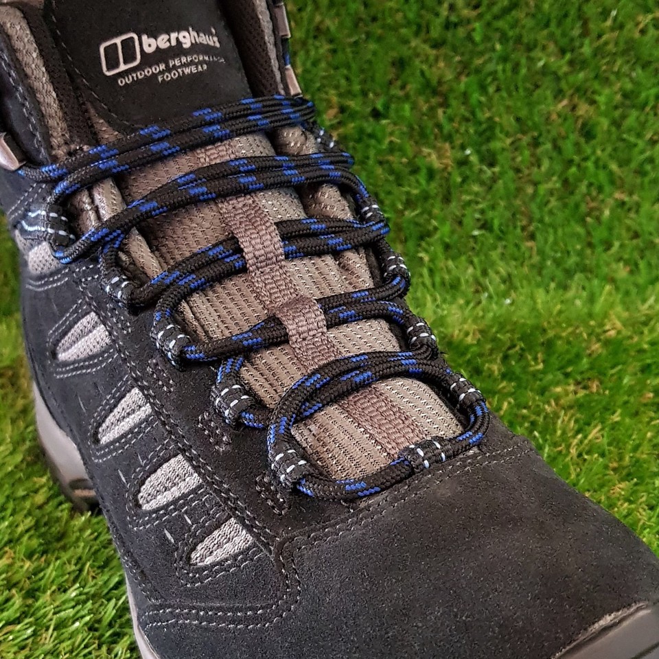 Fabmania® Laces 4mm Strong Round Work Walking Hiking Boot Laces 180 cm ...