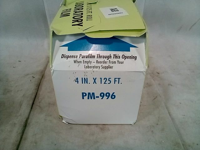 Parafilm M PM996 Laboratory Film for sale online | eBay