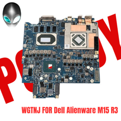 NEW Alienware M15 M17 R3 Motherboard i7-10750H 2.6GHz AMD RX-5500 4GB ...