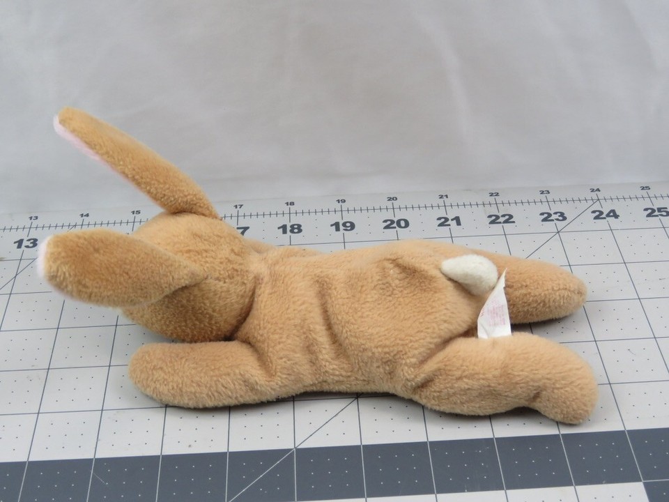 Vintage Russ Beany Bunch HOPPY Bunny Rabbit Plush Brown Pink Ears ...