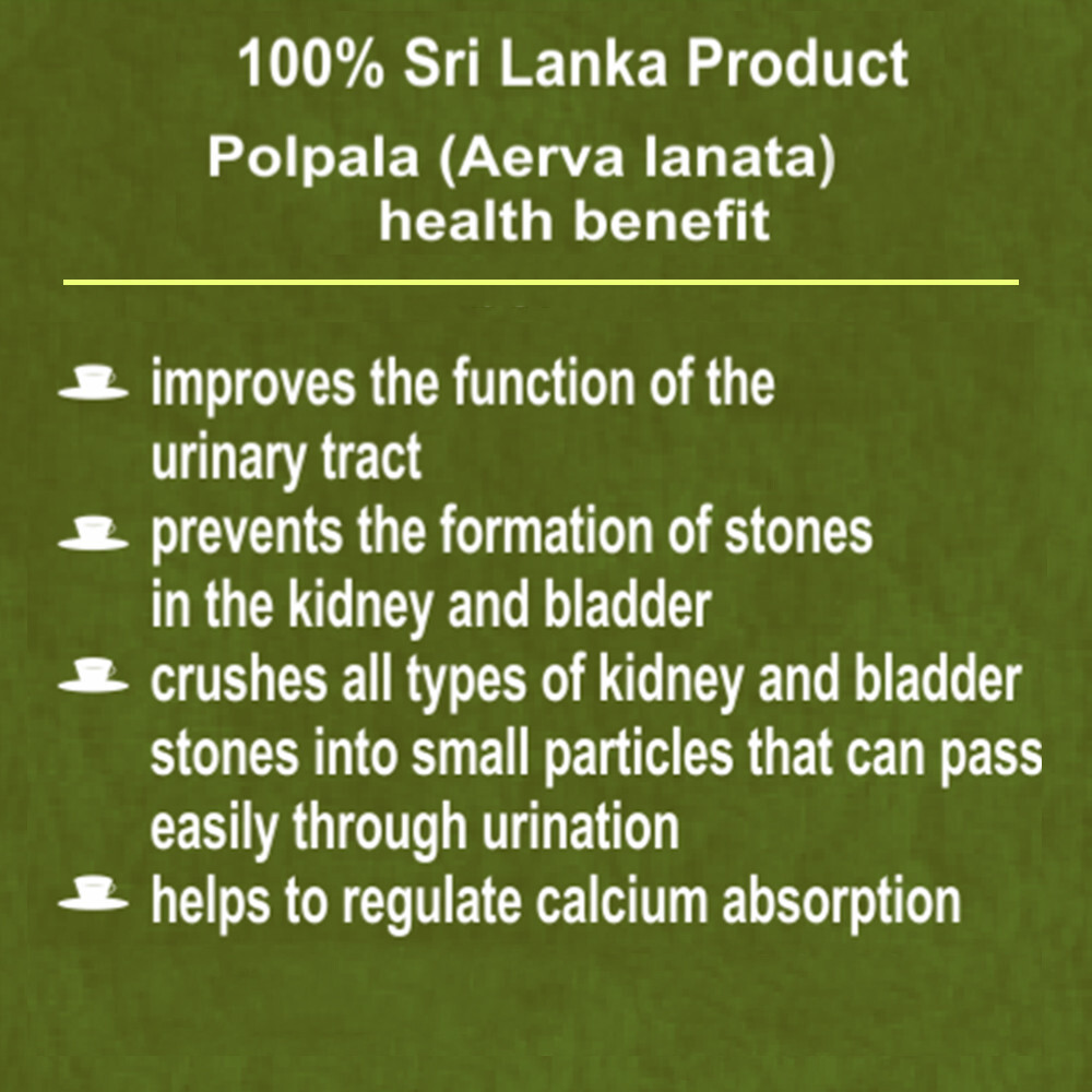 Organic Aerva Lanata Powder Mountain Knotgrass Polpala Herbal Powder ...