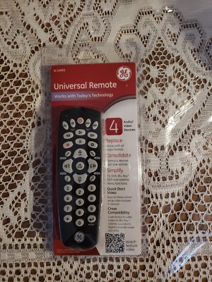 4 Device Remote Control GE 24993 Universal - Nip | eBay
