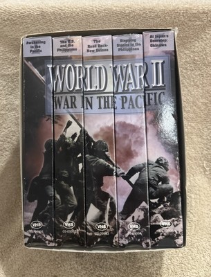DVD Set, World War 2, War in the Pacific, 5 VHS Set, 4/5 Unopened | eBay