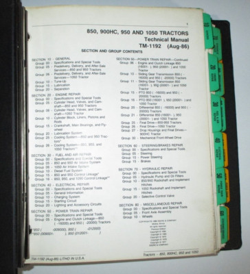 Manuals & Books - John Deere 900