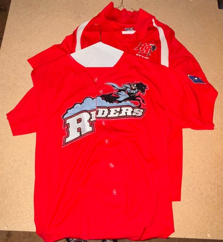 Frisco Roughriders Jersey Shirt Lot Rangers Red Size Large | eBay