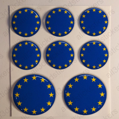 Europa Stickers Roundel Cockade 3D Resin Domed Sticker Air Force ...