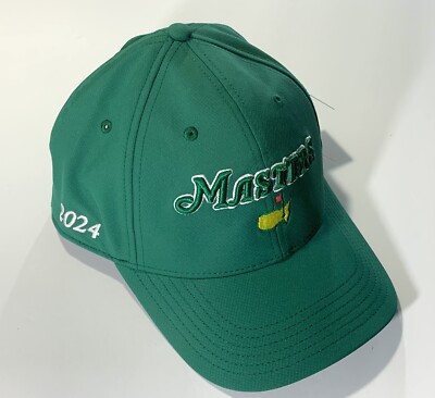 2024 Masters golf Hat green raised logo pga new | eBay