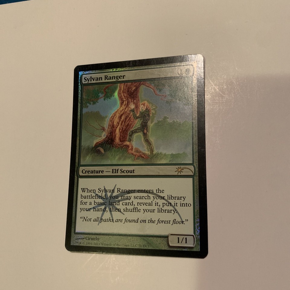 Promo CCG- Magic the Gathering Sylvan Ranger DCI Foil NM (A) | eBay