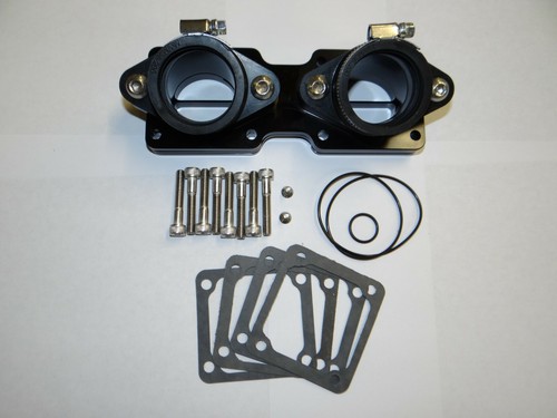 Chariot Yamaha Banshee BLACK Billet Intakes 32-35 carb Crossover VForce ...