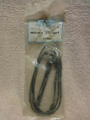 ITT POMONA ELECTRONICS TEST PROBE 4853-48-0,BANANA PLUG NEW OLD STOCK ...