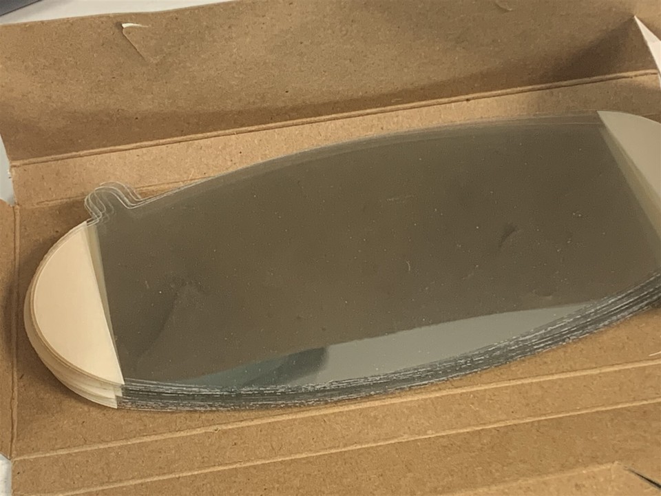 MSA Cover Lens Ultravue Facepiece 456975 Pack of 25 Full Facepiece ...