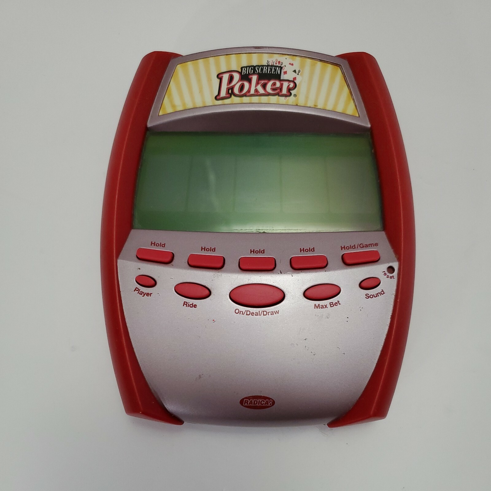 Lot of 4 - Handheld Electronic Games (Criss Cross/Jackpot/Poker/Backgammon) USED | eBay