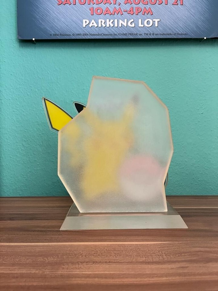 Pokemon TCG - 1st Place National Championships 2004 Trophy - Pikachu ...