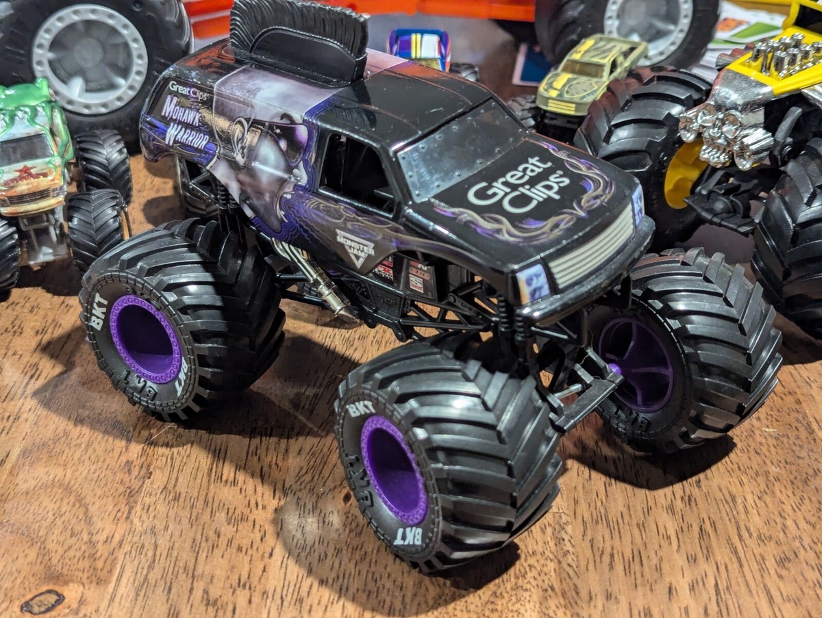 Mohawk Warrior Monster Jam Reveal The Steel Mohawk Warrior Jester 164