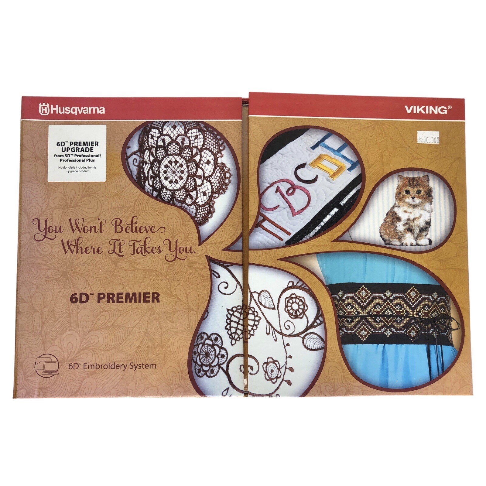 Husqvarna Viking 6D Premier Digitizing | Grelly USA