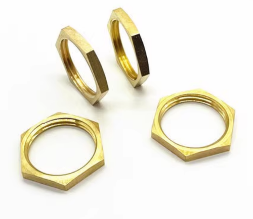 M8 M10 M12 M14 M16 M18 M20 M22 Brass Fine Thread Thin Nut Hex Nuts ...