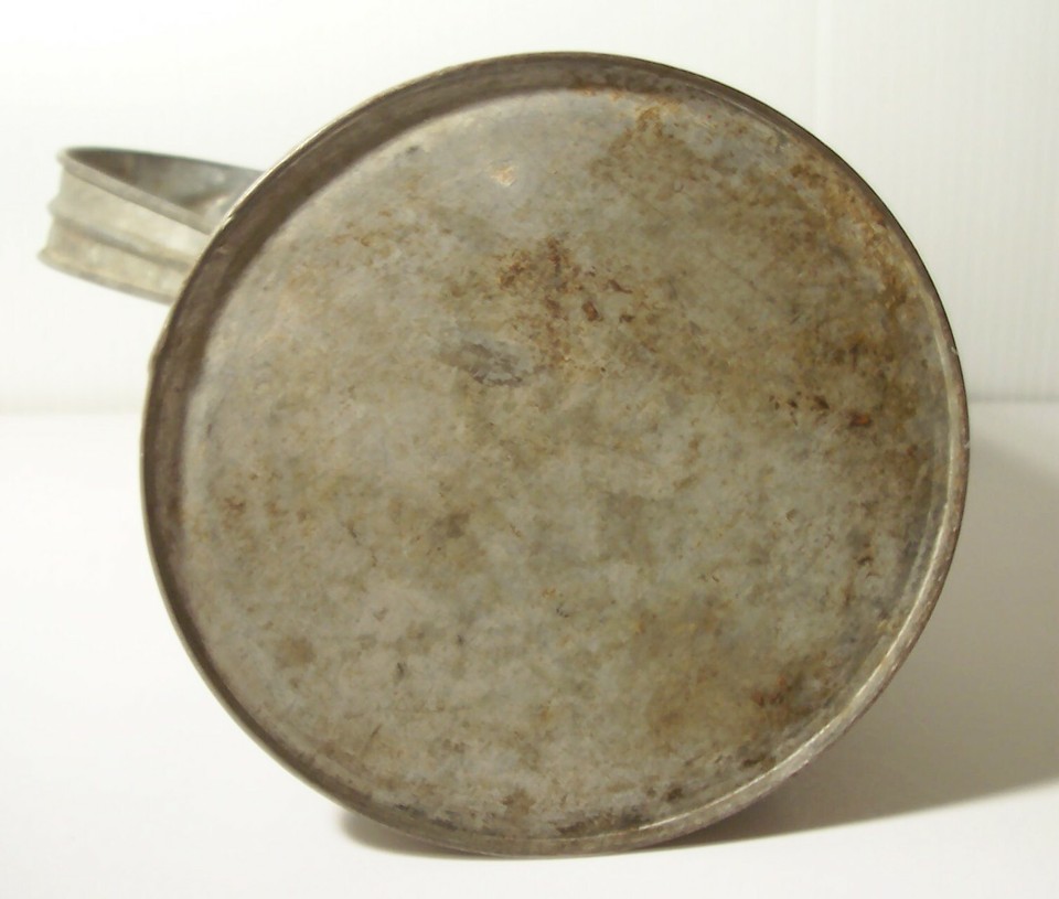 VINTAGE 2 QUART U.S. STANDARD OIL FILL CAN GALVANIZED STEEL | eBay