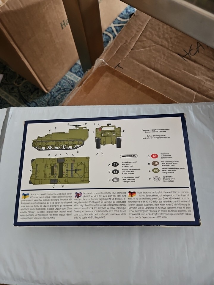 UNIMODELS UM 226 Plastic scale models kit Scale 1:72 M30 cargo carrier ...