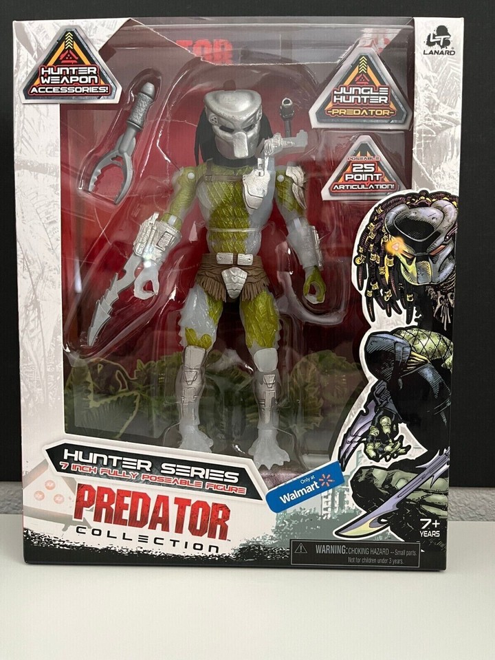 Lanard Predator Jungle Hunter 7" Action Figure Walmart Exclusive Hunter ...