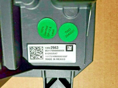 Fuel Pump Control Module / 13522663 | eBay