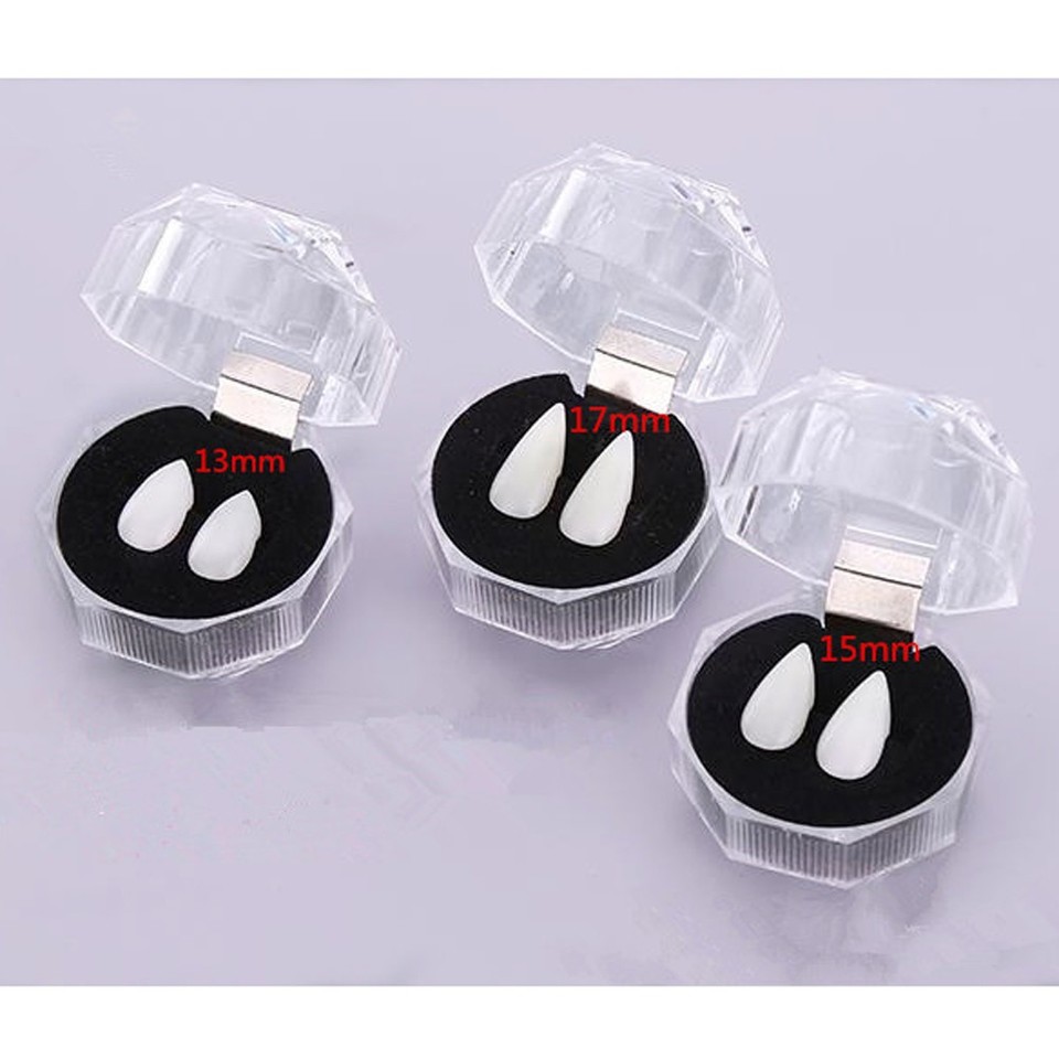 3 Pair Teeth Dentures Fangs Horror False Teeth Cosplay Props for ...