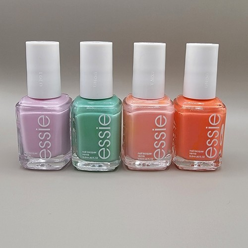 Essie Nail Polish Pastel Pink Orange Lot of 4 Quick Dry First Timer ...