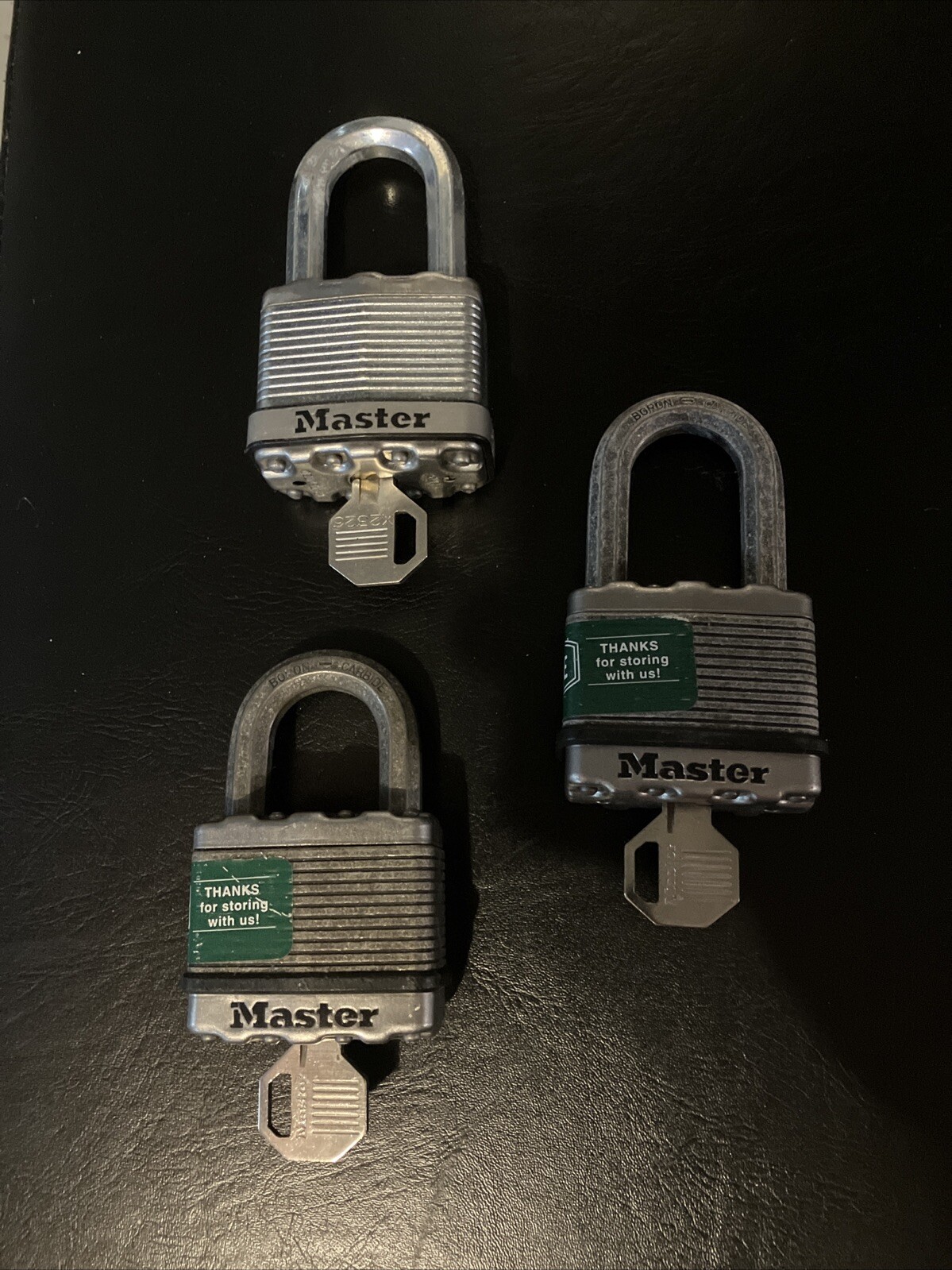 Master Lock M5KA KEYED A112, 2" Body Carbide Shackle | eBay