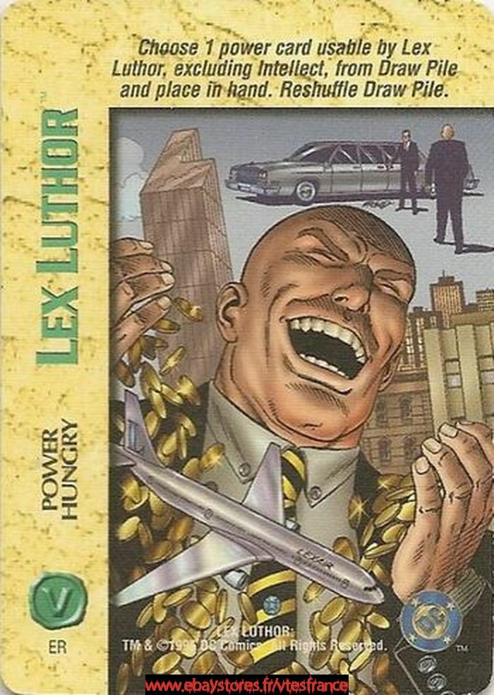 Overpower TCG - Lex Luthor - Power Hungry / DC OverPower | eBay
