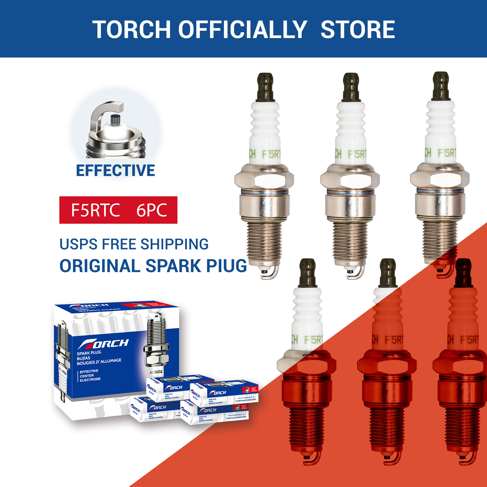 Torch F5RTC - Alternative spark plugs