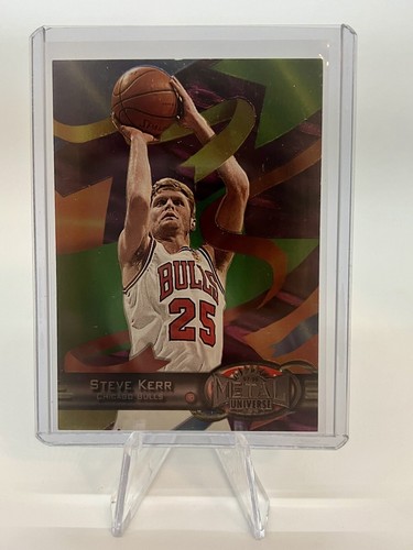 Steve Kerr 1997-98 Metal Universe Basketball Card #58 Chicago Bulls | eBay