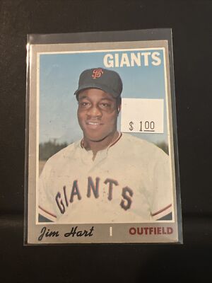 1970 Topps Baseball Card #176 Jim Hart - Low To Mid Grade - G/VG! | eBay