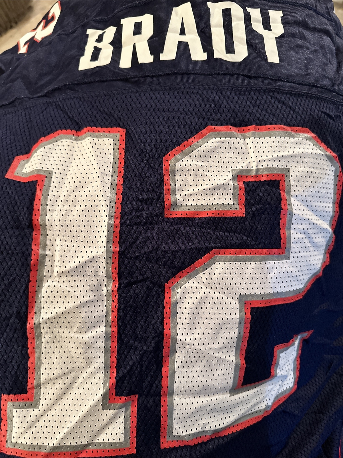 Tom Brady New England Patriots #12 NFL Jersey - Mens 3XL OUT OF PRINT ...