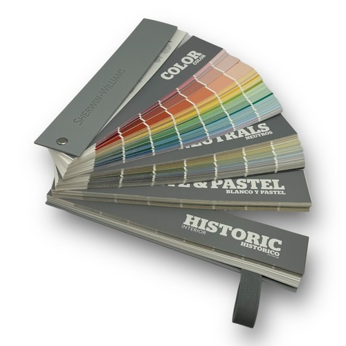 Sherwin Williams 2018 Paint Color Sample Swatch Fan Deck | eBay