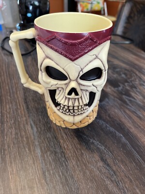 Vintage skull mug stein - Plastic by Easter Unlimited -Halloween-Great ...