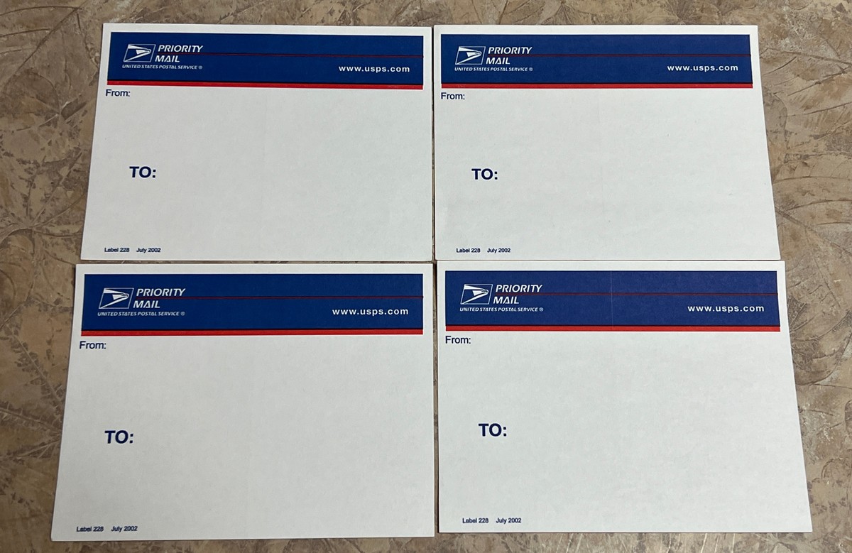 Priority Mail Sticker Graffiti