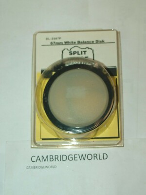 WHITE BALANCE DISC BRAND NEW for 67mm FILTER SIZE | eBay