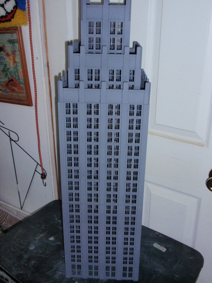 HO Scale United Office Building/High Rise/Skyscraper - Open Windows ...