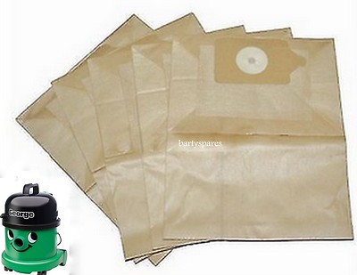 FIVE NUMATIC GEORGE CHARLES EDWARD VACUUM CLEANER hoover DUST BAGS ...